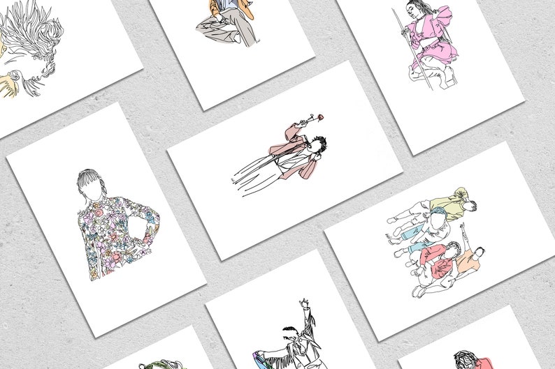 Custom Drawing Print // Personalised Art - Etsy UK