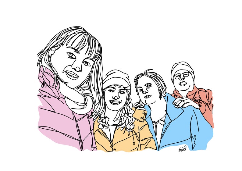 Custom Drawing Print // Personalised Art - Etsy UK