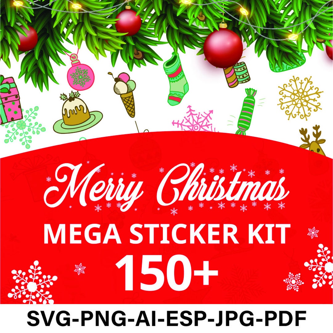 CHRISTMAS MEGA PACK : 150+ Designs by Graphic Machine - Winter ...