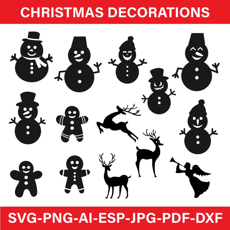 CHRISTMAS MEGA PACK : 150+ Designs by Graphic Machine - Winter ...