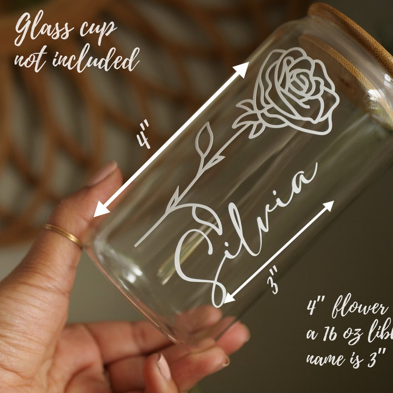 Cup Decal - Etsy