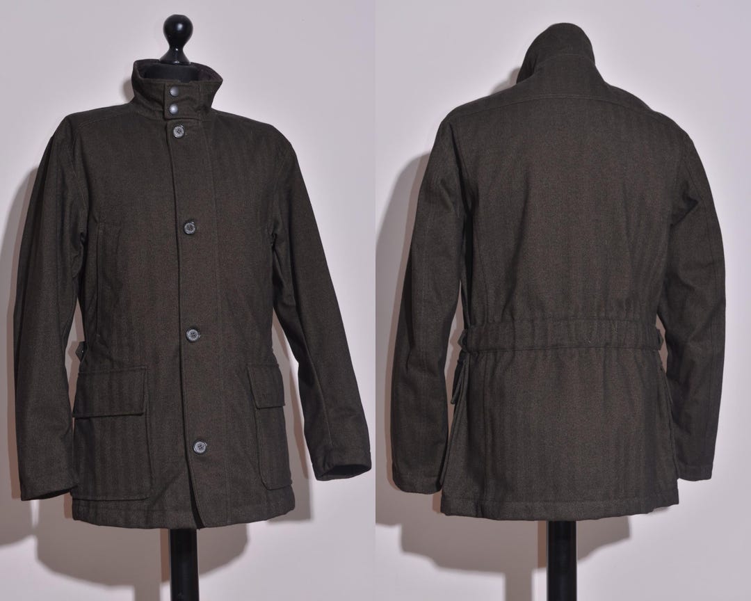 Barbour Mens Herringbone Challenger Tweed Waterproof Country Shooting ...