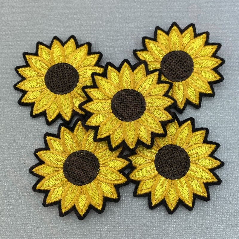 Sunflower Applique - Etsy