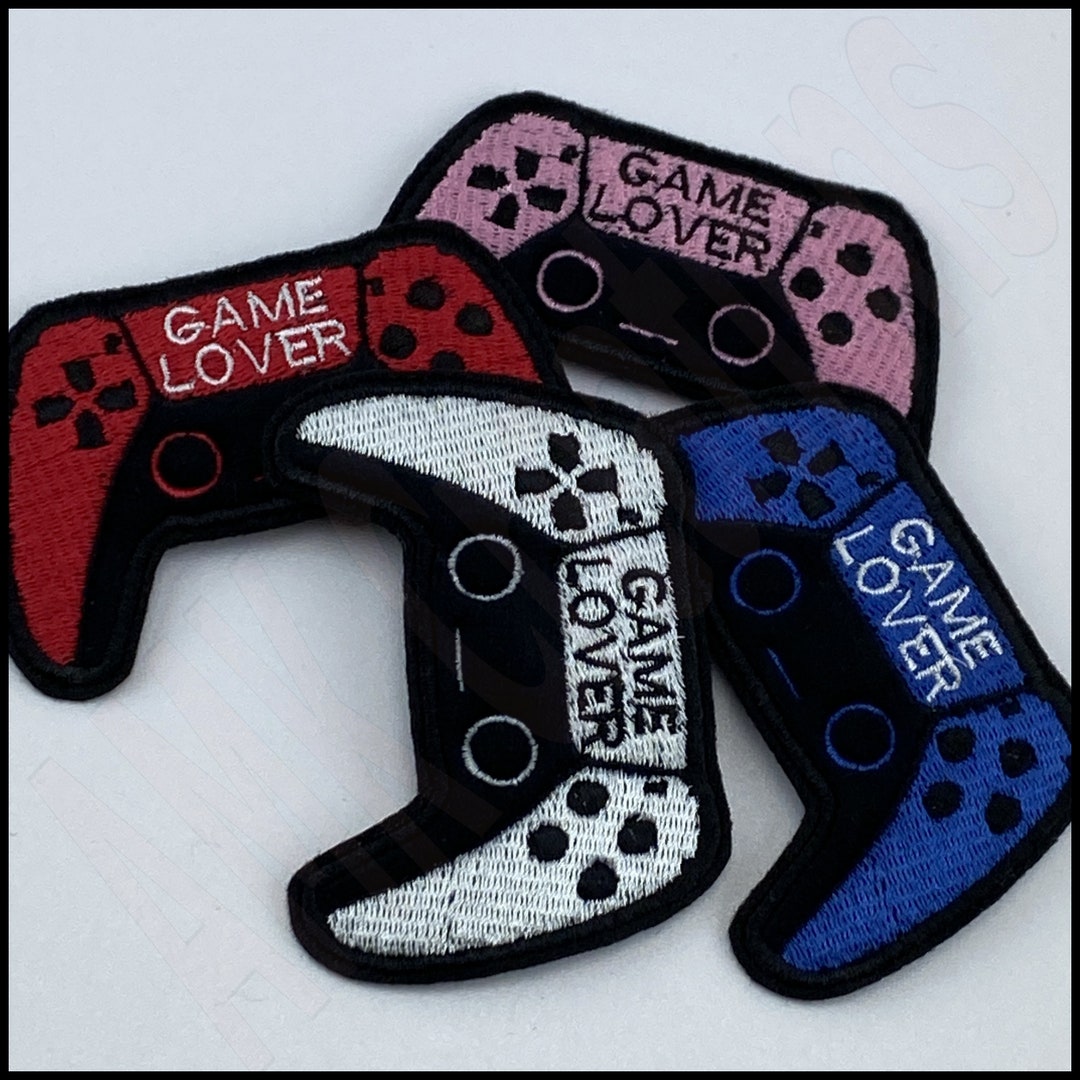 Game Lover's Essential: Video Game Controller Embroidery Patch for Game ...