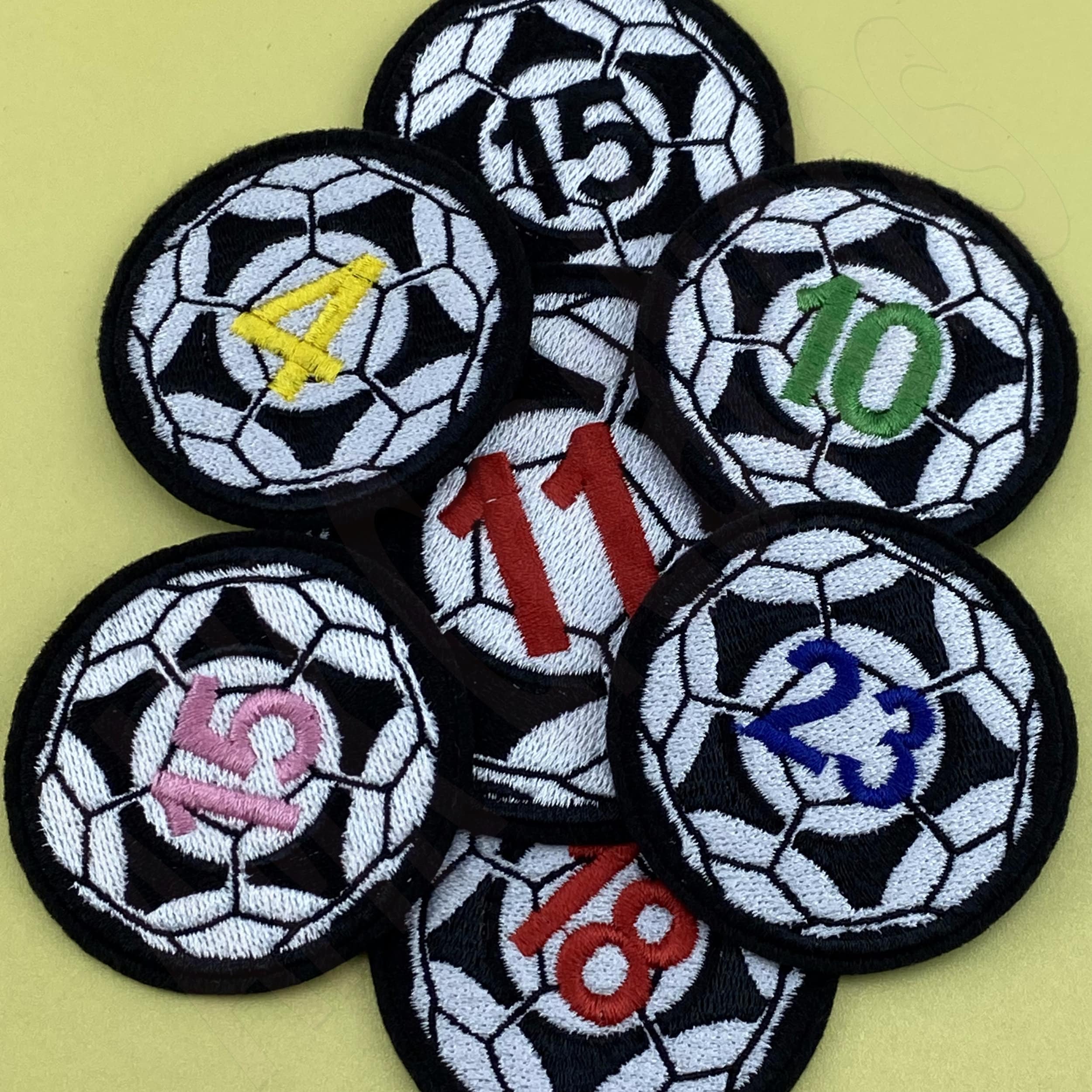 Personalized Soccer Ball Embroidered Patch: Iron-on or Sew-on - Etsy