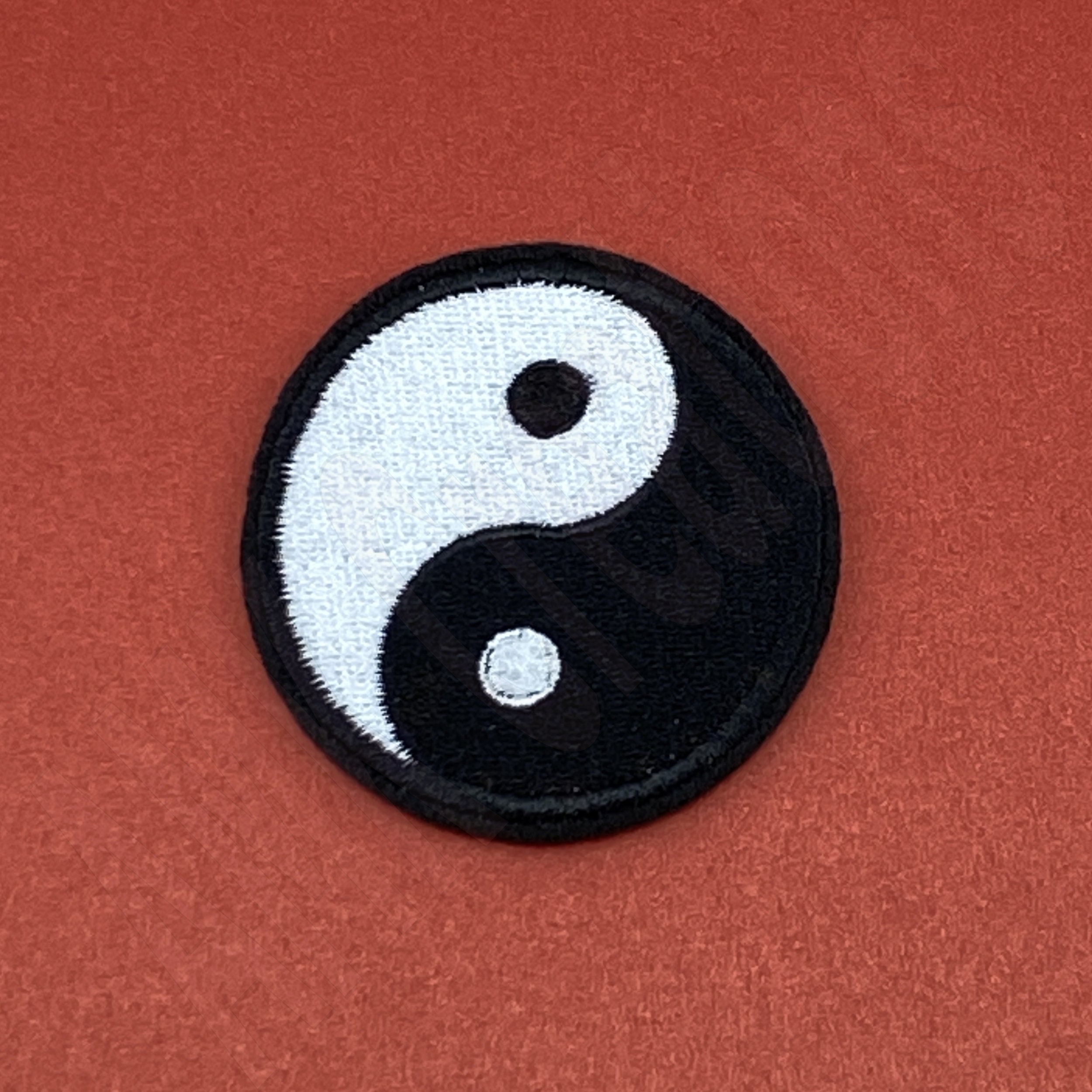 Custom Yin Yang Embroidered Patch: Iron on or Sew On - Etsy