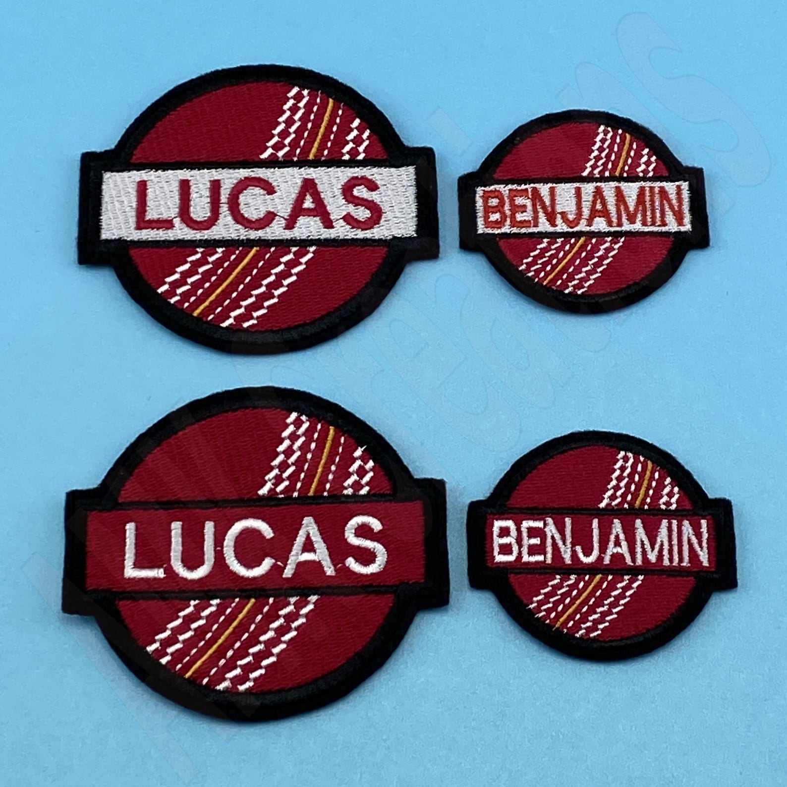 Custom Cricket Ball Embroidered Patch Cricket Embroidery - Etsy