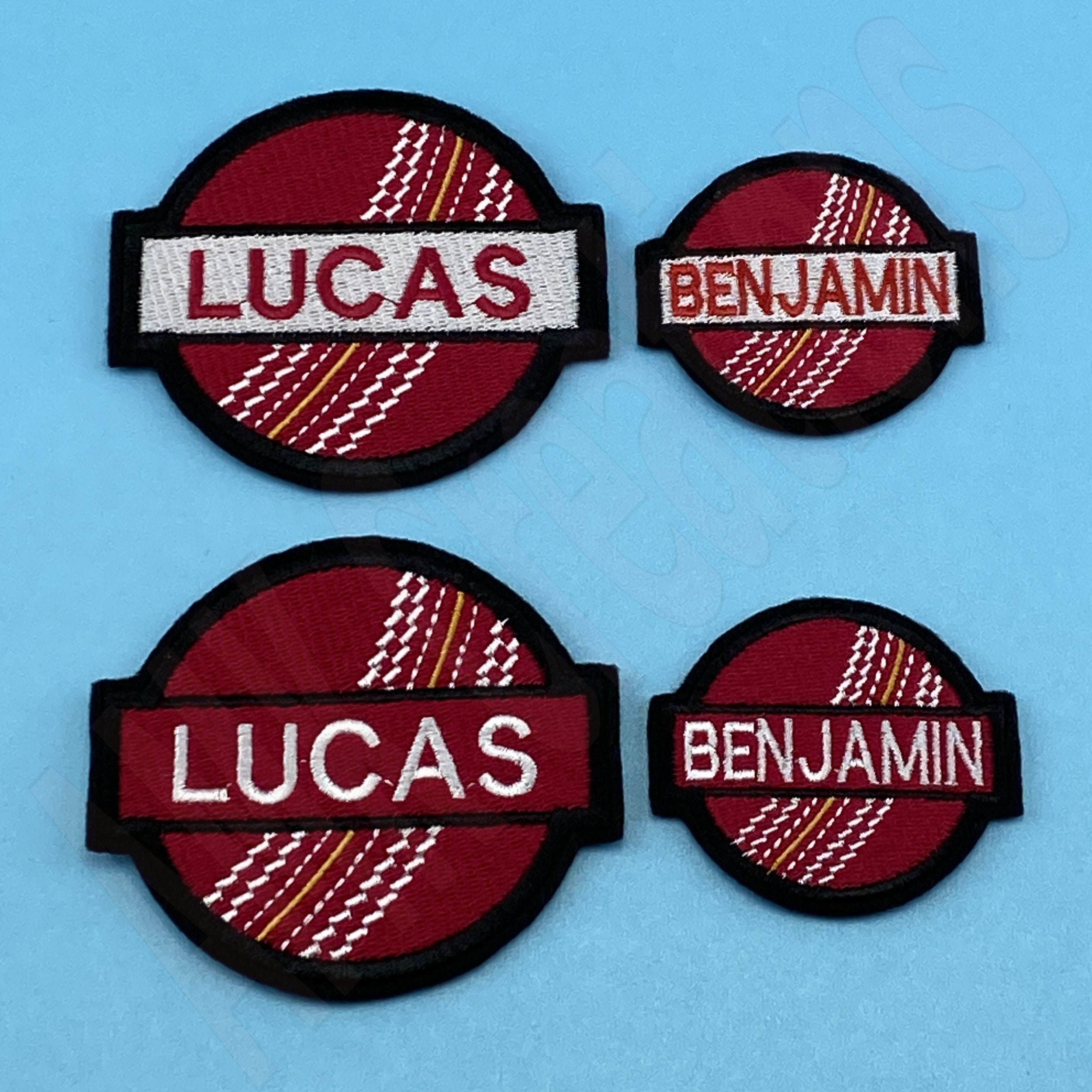 Custom Cricket Ball Embroidered Patch Cricket Embroidery - Etsy