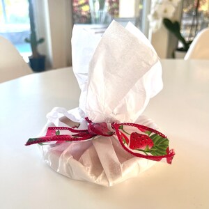 Strawberry Spoon Rest, Coffee Bar Rest, Ceramic Utensil Holder ...