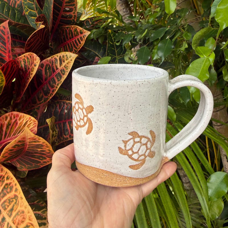 Handmade Mug Sea Life - Etsy