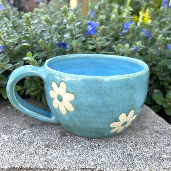 Daisy Coffee Mug - Etsy