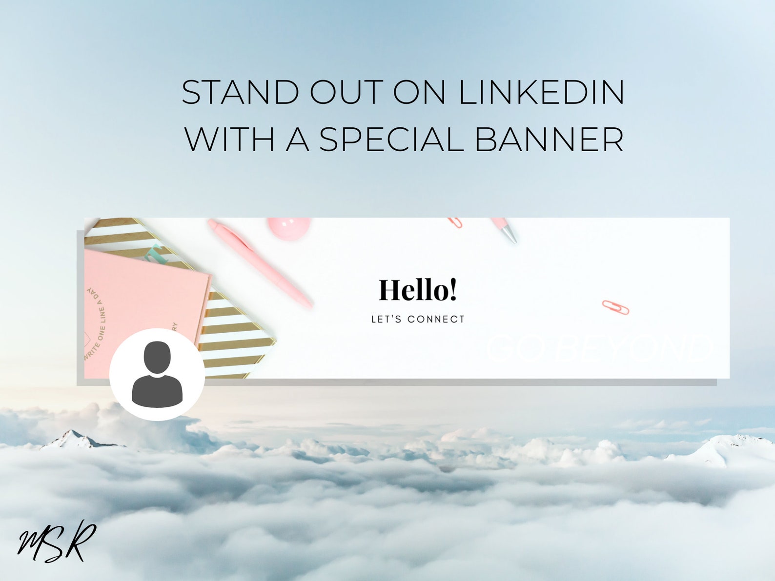Aesthetic Linkedin Banner | Instant Download for Linkedin Background ...