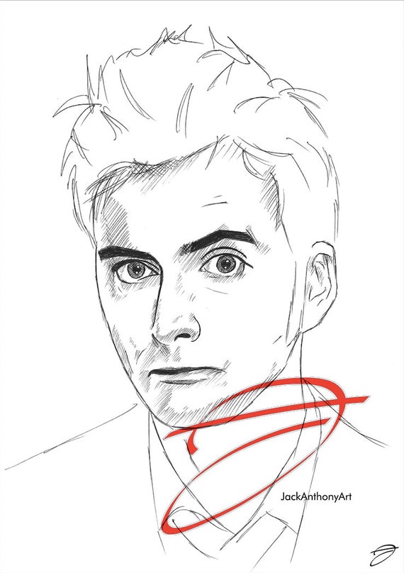 David Tennant Drawings