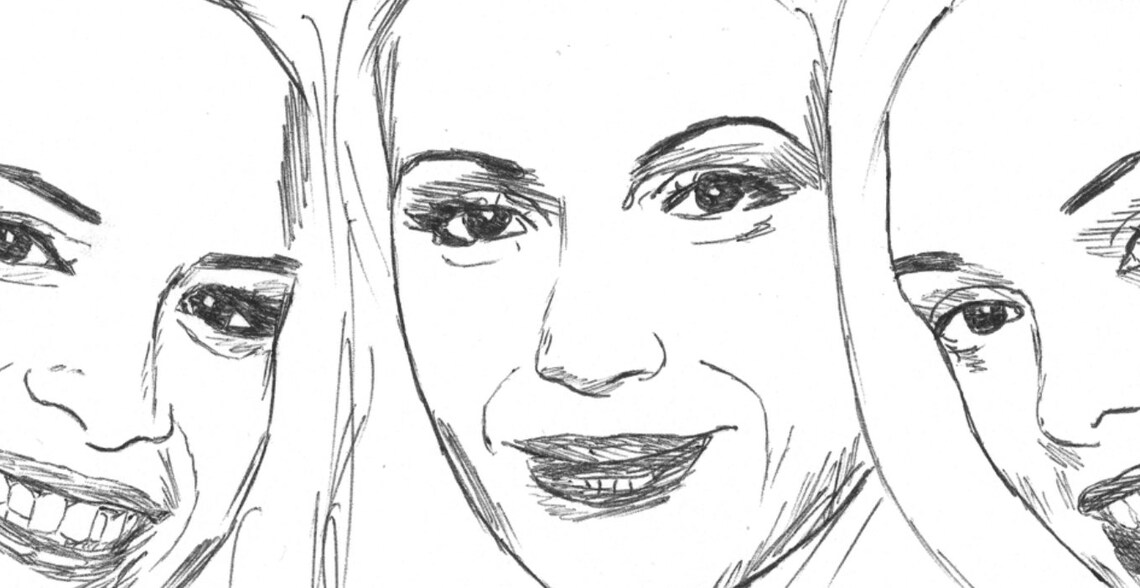 The Charmed Ones Rough Sketch Print - Etsy