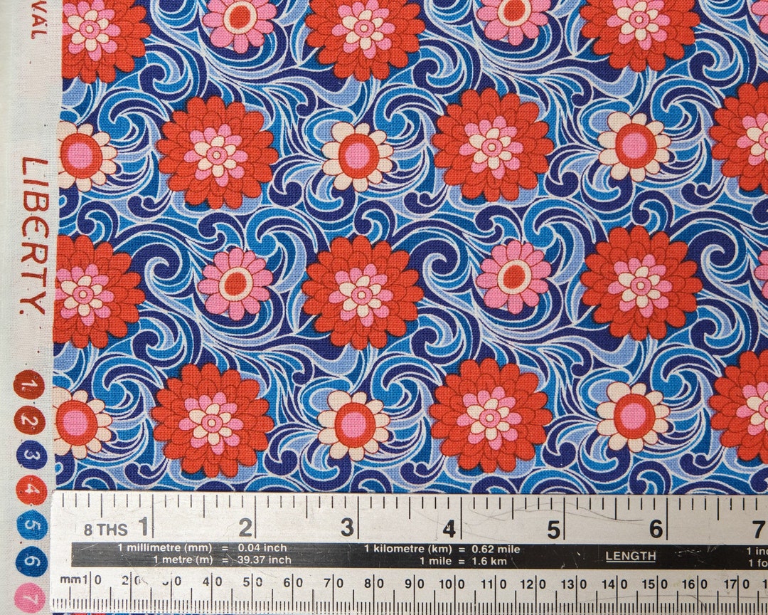 Liberty of London Carnaby Collection - Retro Indigo - Carnation ...