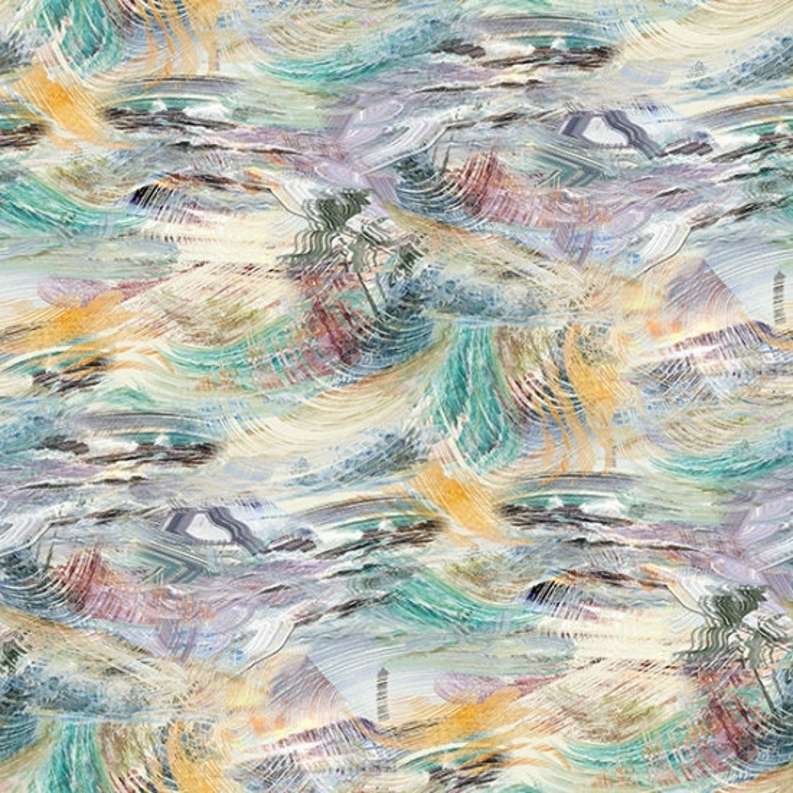 Hoffman Fabrics Spectrum Digital Prints Meadow 100% - Etsy Australia