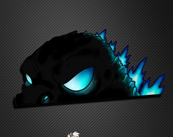 Godzilla Sticker | Etsy