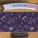 Purple Space Art Desk Mat for Home Office, Large Gaming Keyboard Mat ...