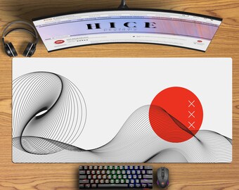 Kawaii Aesthetic Anime Jello Characters Desk Mat Cute - Etsy