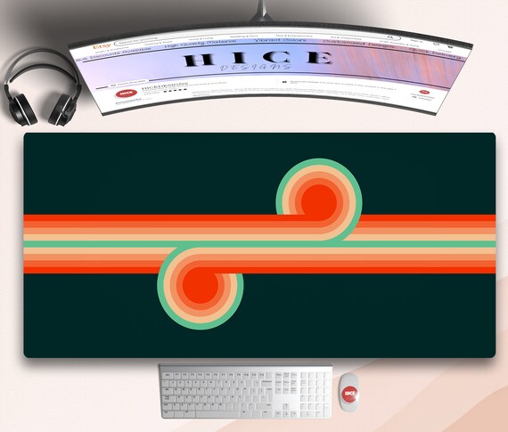 Minimal Abstract Art Aesthetic Desk Mat Desk Mat Extra Large - Etsy