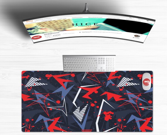Abstract Extra Large Gaming Mouse Pad Desk Mat for Home - Etsy