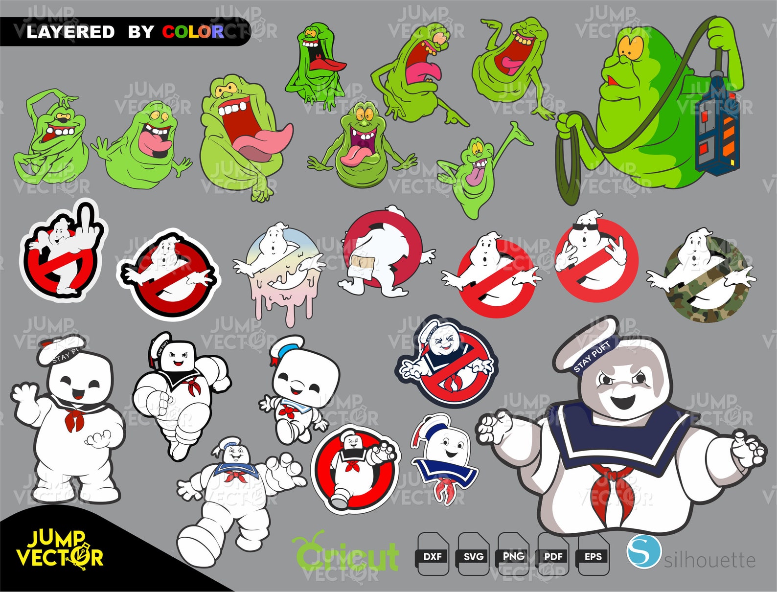 Ghostbusters SVG dxf eps png eps cricut silhouette file | Etsy