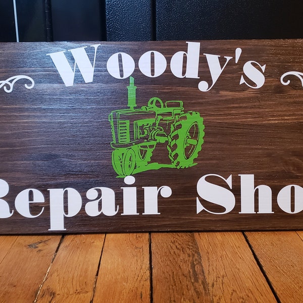 Repair Shop Sign - Etsy