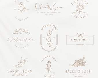 Custom Hand Drawn Logo Small Business Logo Minimalist Logo Design ...