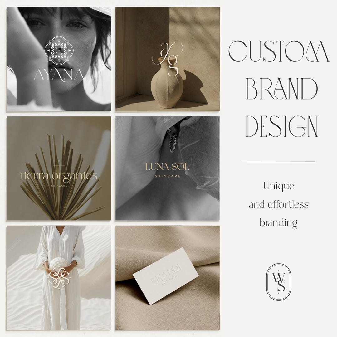 Custom Brand Design Modern Logo Design Custom Branding Minimalist Logo ...