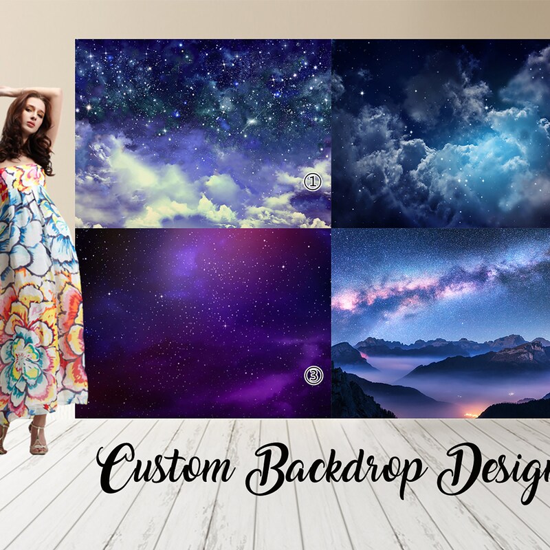 Galaxy Backdrop - Etsy