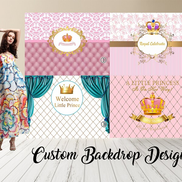 Crown Backdrop - Etsy
