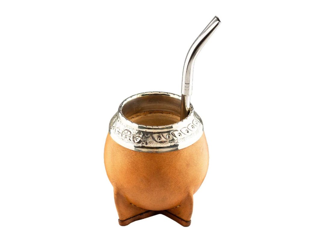 Original Calabash Torpedo Mate Cup TORPEDO CROCO | Yerba Mate Gourd Cup ...