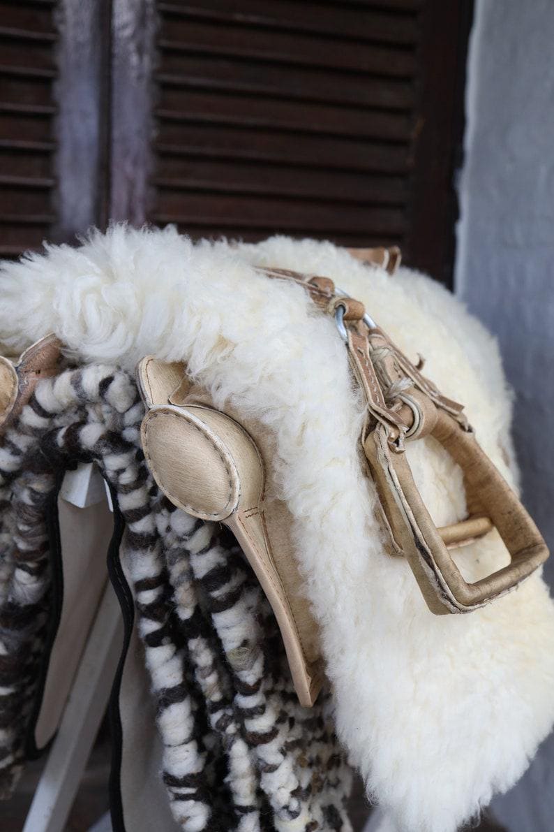 Handmade Argentine Gaucho Saddle Recado Criollo | Raw Leather ...