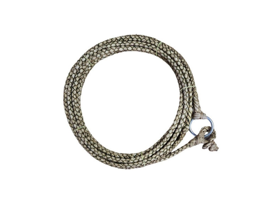 Traditional RAWHIDE Gaucho LASSO | Handmade Braided Handbraided | Ranch ...