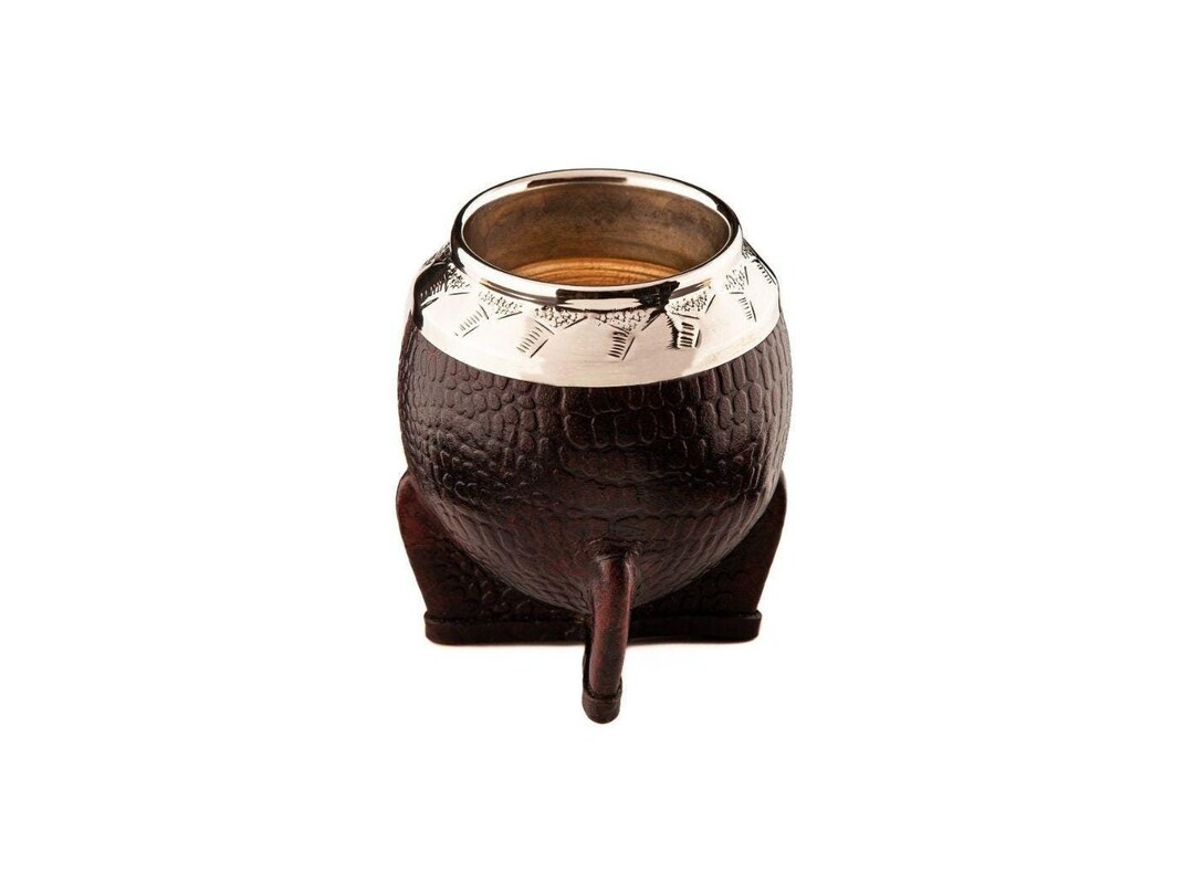 Original Calabash Torpedo Mate Cup TORPEDO CROCO | Yerba Mate Gourd Cup ...