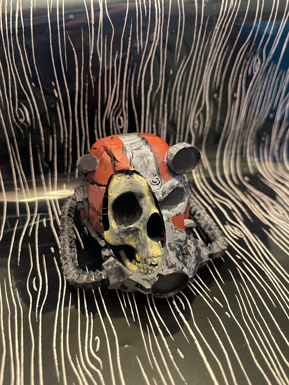 Fallout Skull in Power Armor Helmet - Etsy