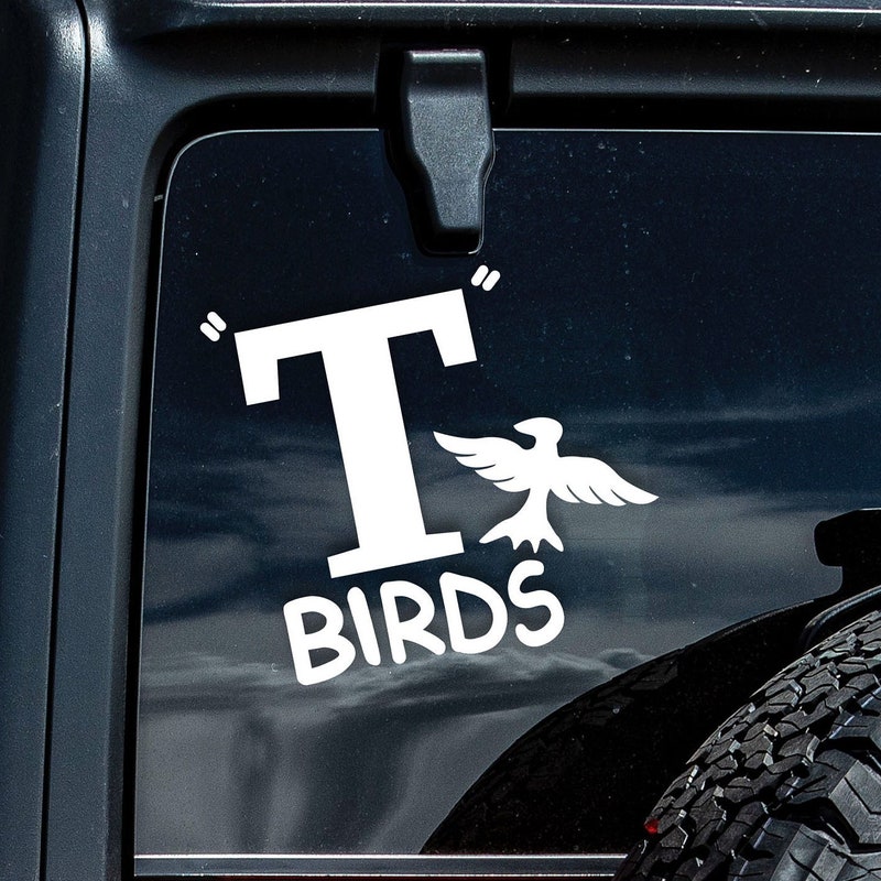 Grease T Bird Sticker - Etsy