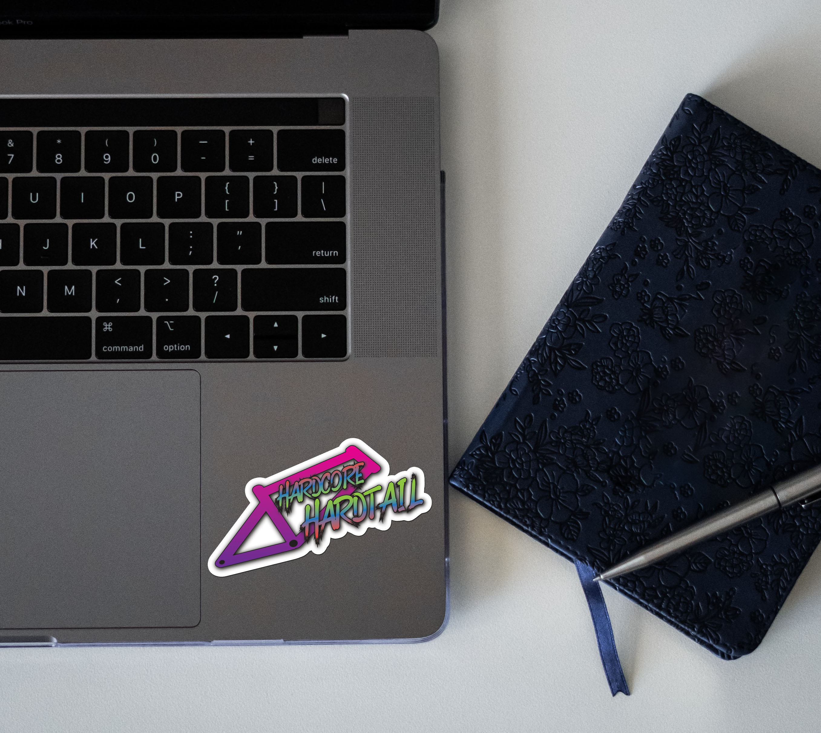 Hardcore Hardtail Die Cut Sticker – Waterproof Vinyl Decal - Etsy
