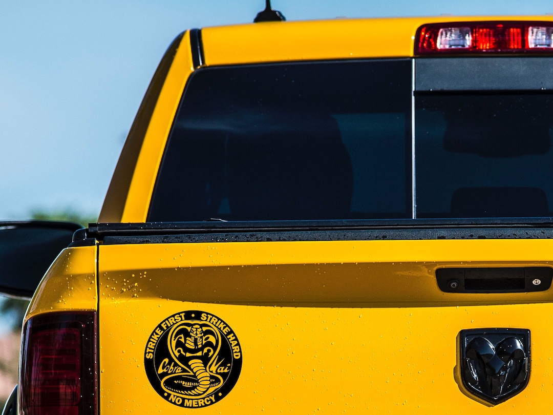 Cobra Kai Vinyl Decal Sticker - Note Book - Decoration - Car Graphic ...