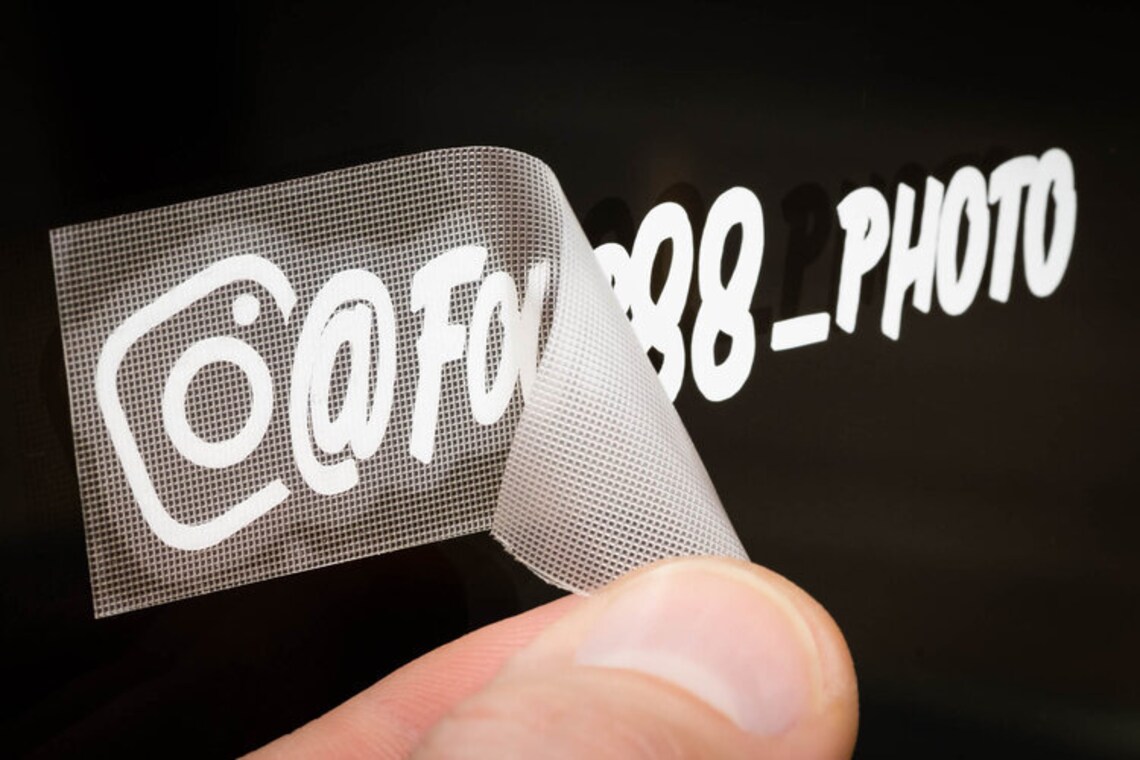 3 X Personalised Youtube Handle Decal Sticker Custom Vinyl - Etsy