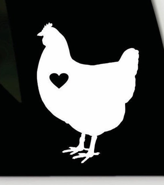 Love Chickens Decal Sticker for Your Car Truck SUV Wall Phone - Etsy