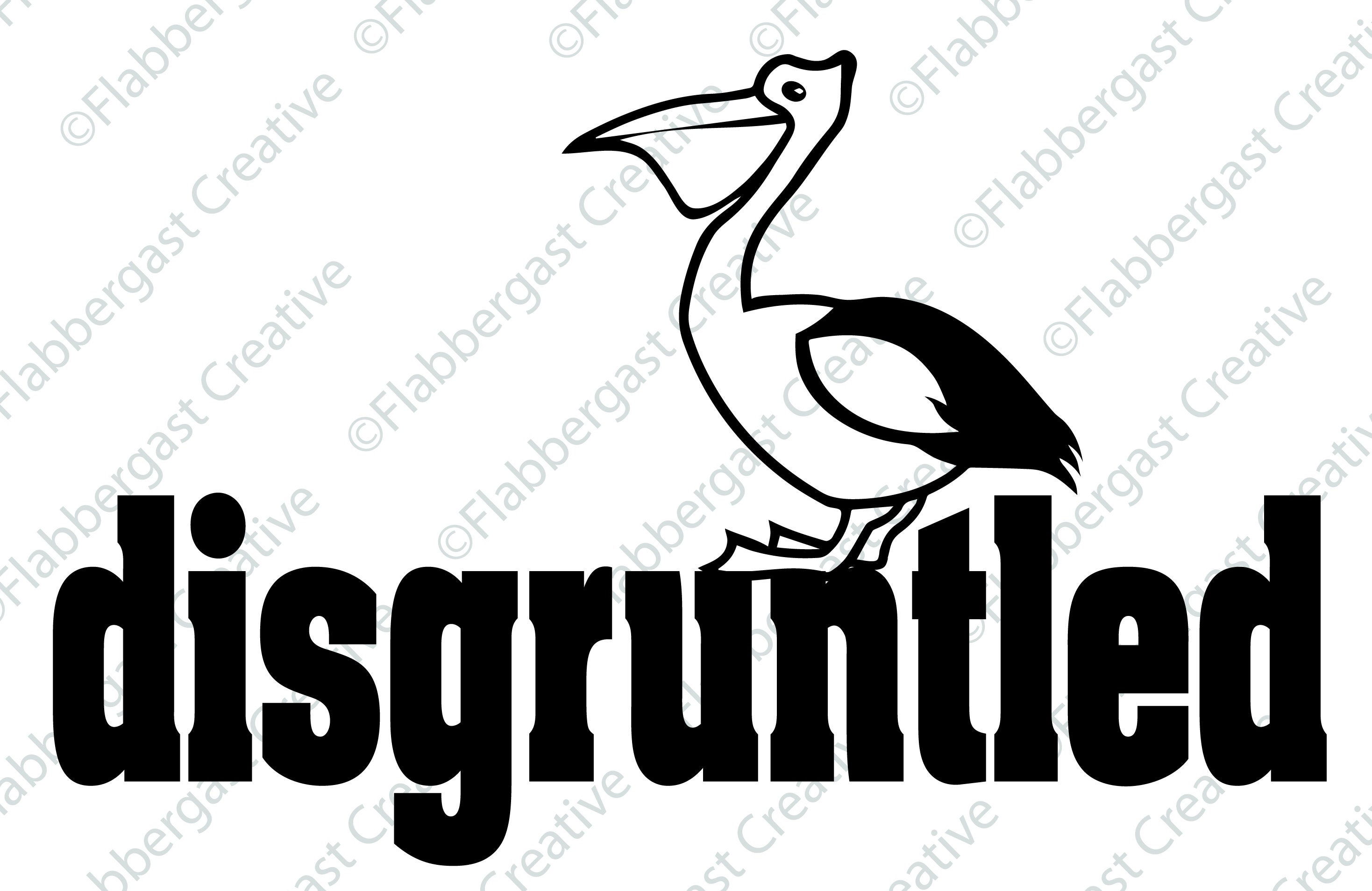 Schitt's Creek SVG File: Disgruntled Pelican With Graphic - Etsy Sweden