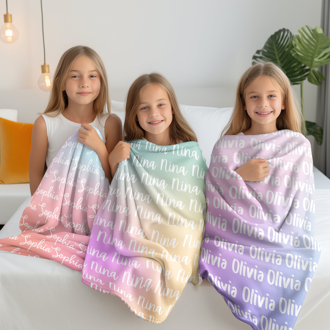 Personalized Name Blanket, Custom Blankets for Boys & Girls, Name ...