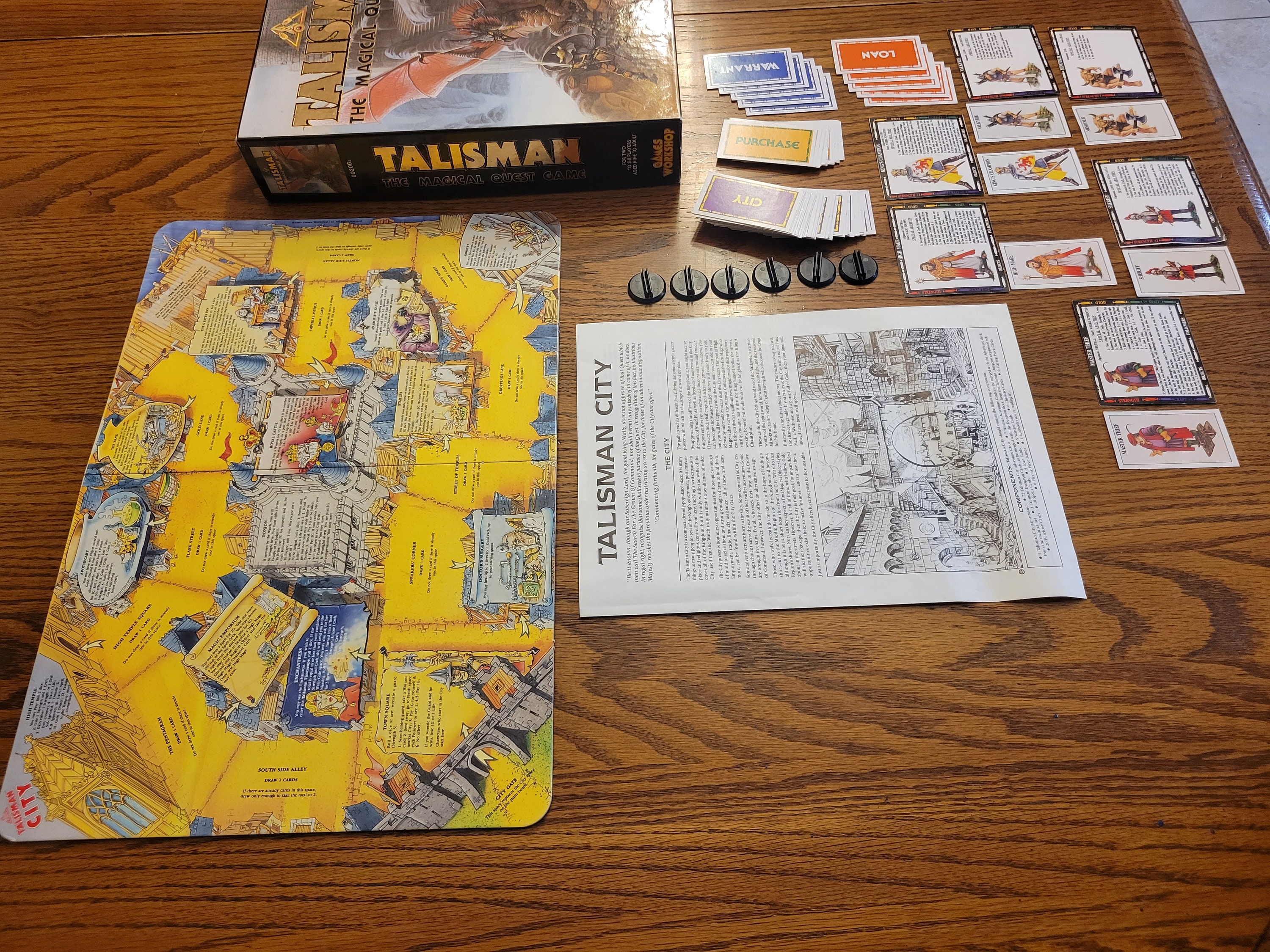 Talisman Board Game 1st Edition