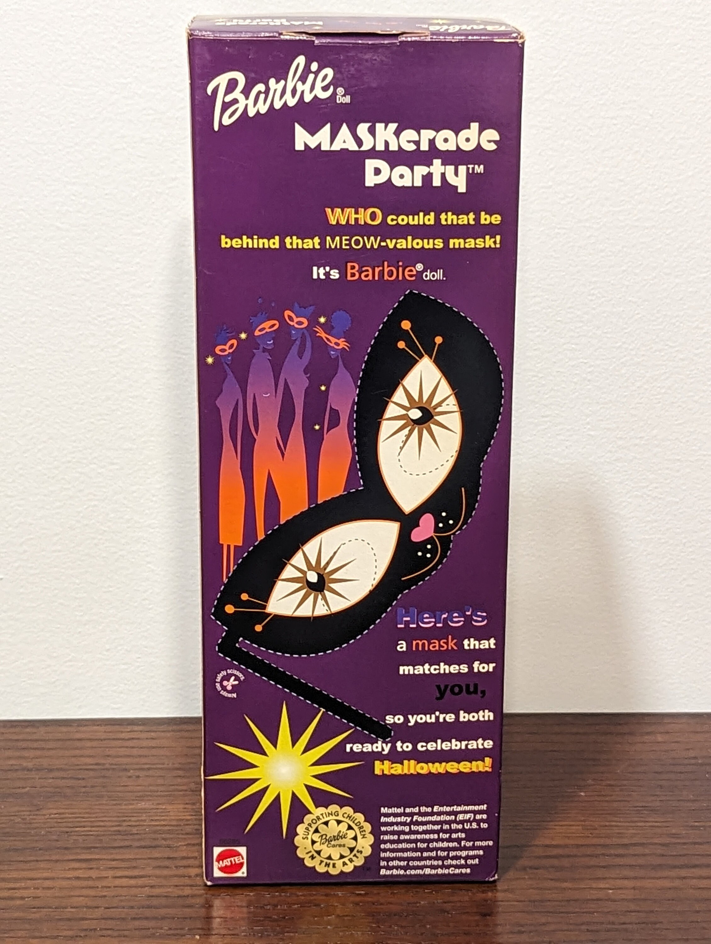 2002 Maskerade Party Barbie, Mattel 56285 Barbie, Vintage Halloween ...