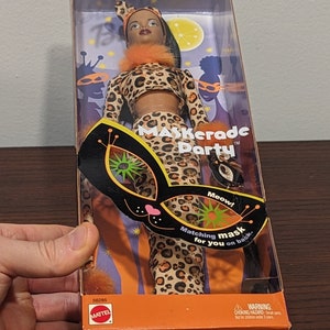 2002 Maskerade Party Barbie, Mattel 56285 Barbie, Vintage Halloween ...
