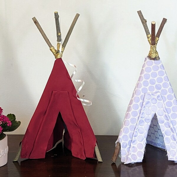Mini Teepee - Etsy
