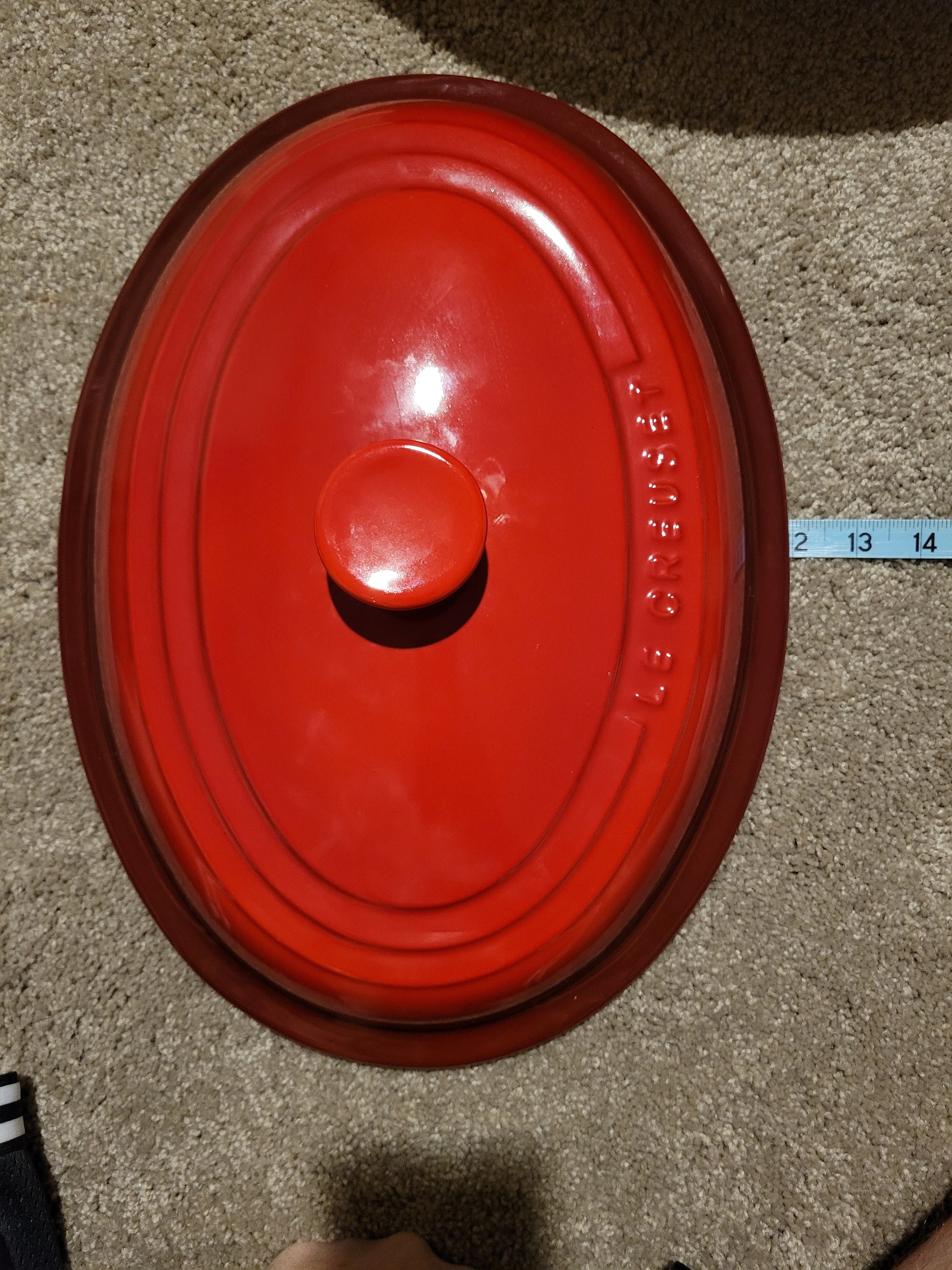 5qt Enamel Ovenware Stoneware Large Red Le Creuset Cooking - Etsy