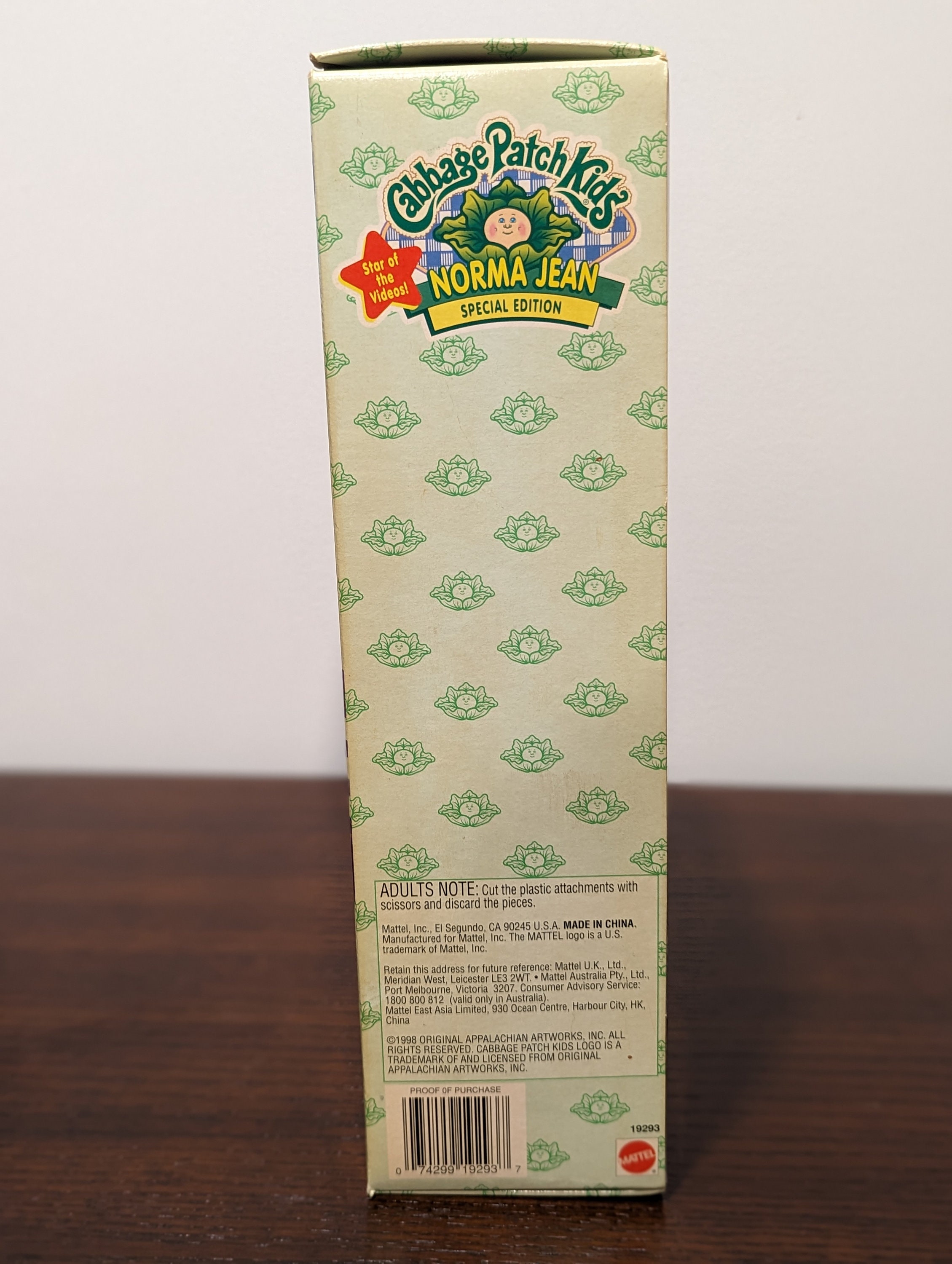 1998 Cabbage Patch Doll Norma Jean Special Edition Doll - Etsy