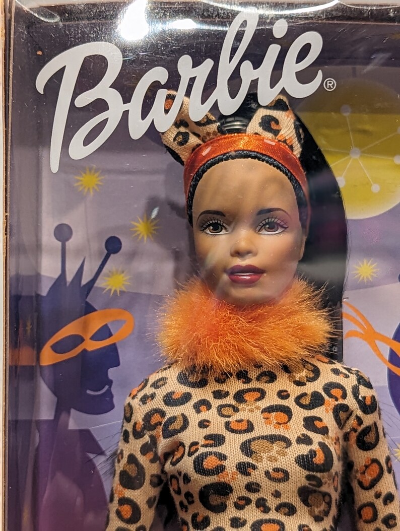 2002 Maskerade Party Barbie, Mattel 56285 Barbie, Vintage Halloween ...